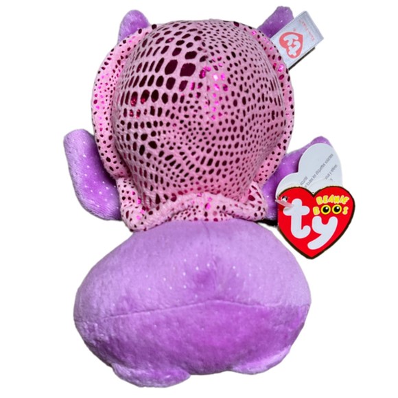 TY BEANIE | Toys | Ty Beanie Boo 65 Slowpoke Stuffed Plush Purple Sea ...